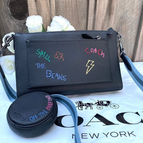 Coach | Bags | Coach Holden Crossbody With Diary Embroidery C829 Retail ...